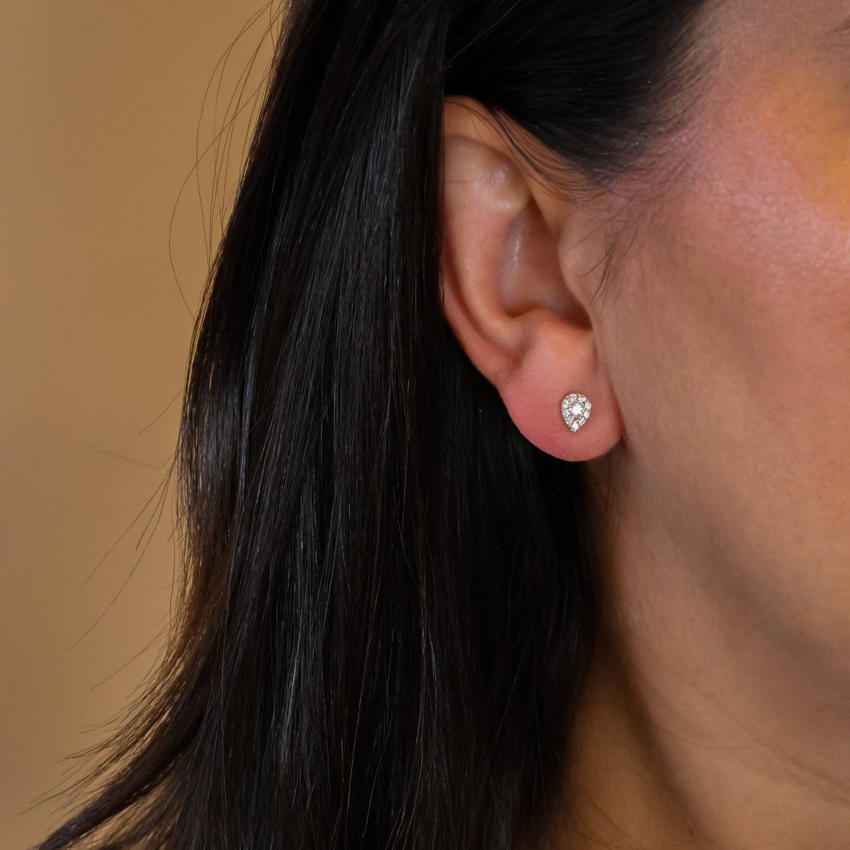 PEAR SHAPE DIAMOND STUDS – Nicholas Haywood Jewellery Concierge