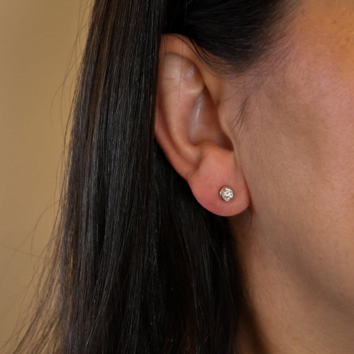 BEZEL SET DIAMOND STUDS 0.26CT – Nicholas Haywood Jewellery Concierge